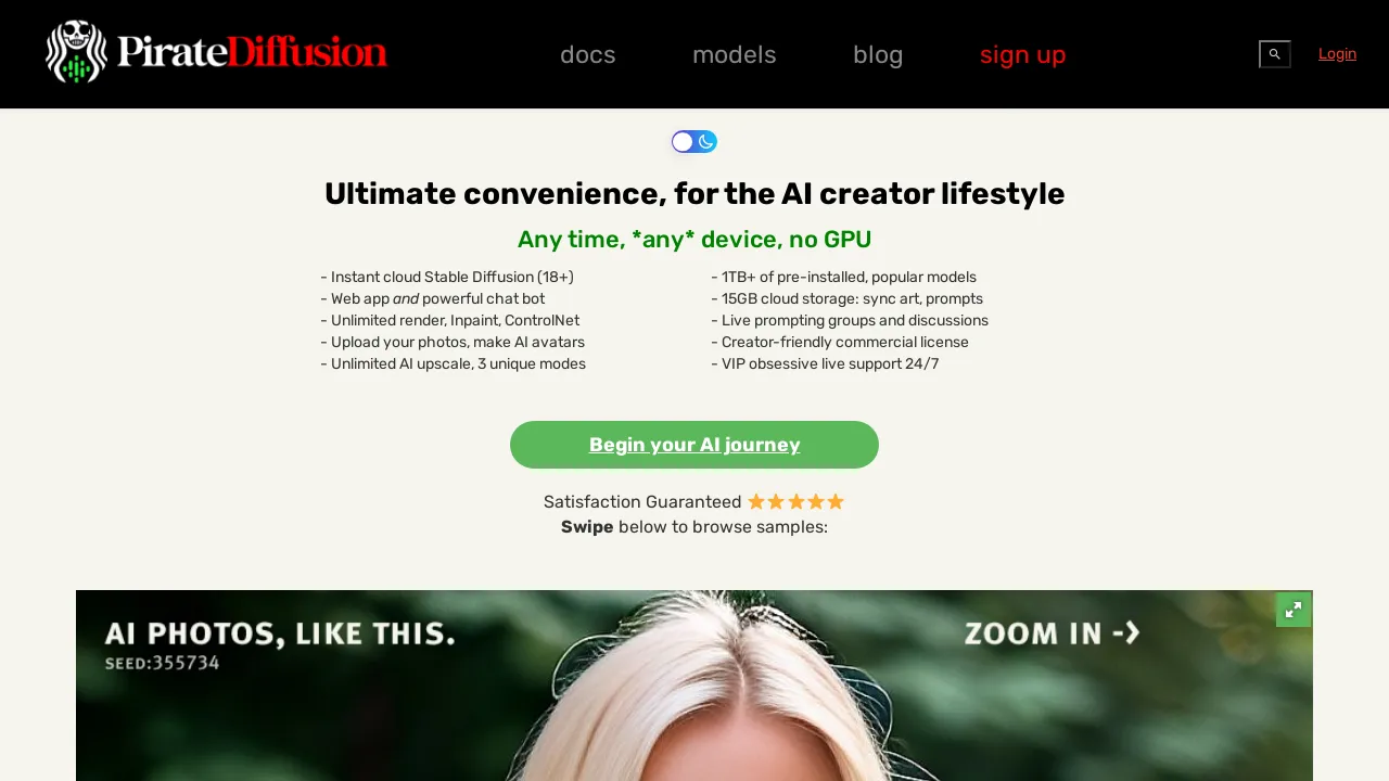 Pirate Diffusion - BestofAI